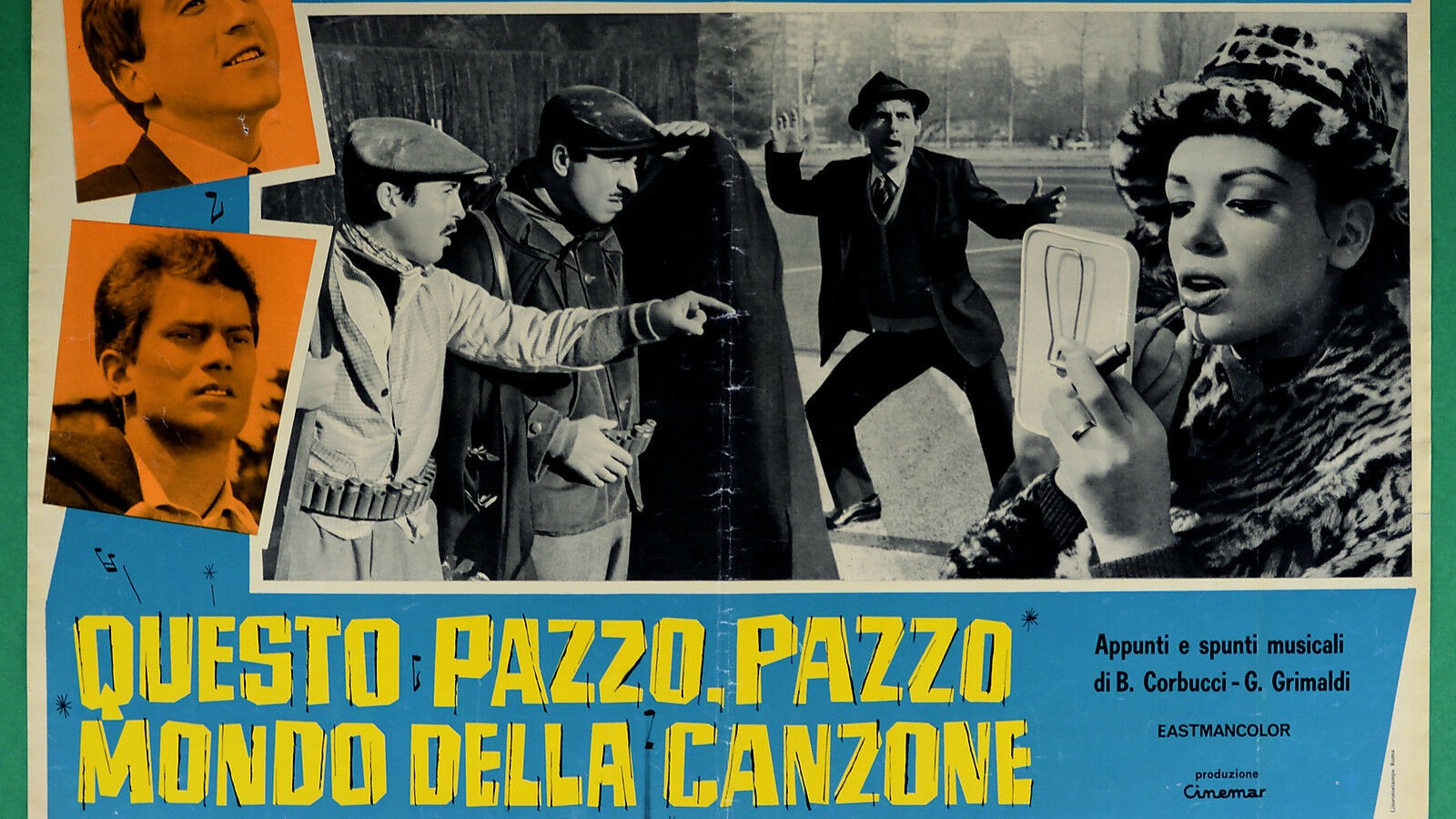 Questo pazzo, pazzo mondo della canzone e il Cinebox – Cabiriams